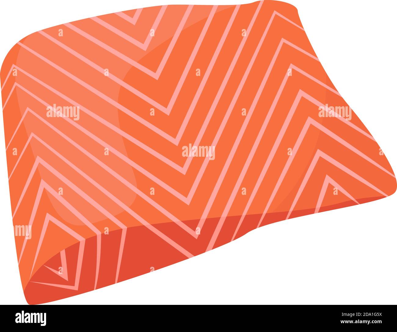 Fish meat ,illustration,vector on white background Stock Vector Image ...