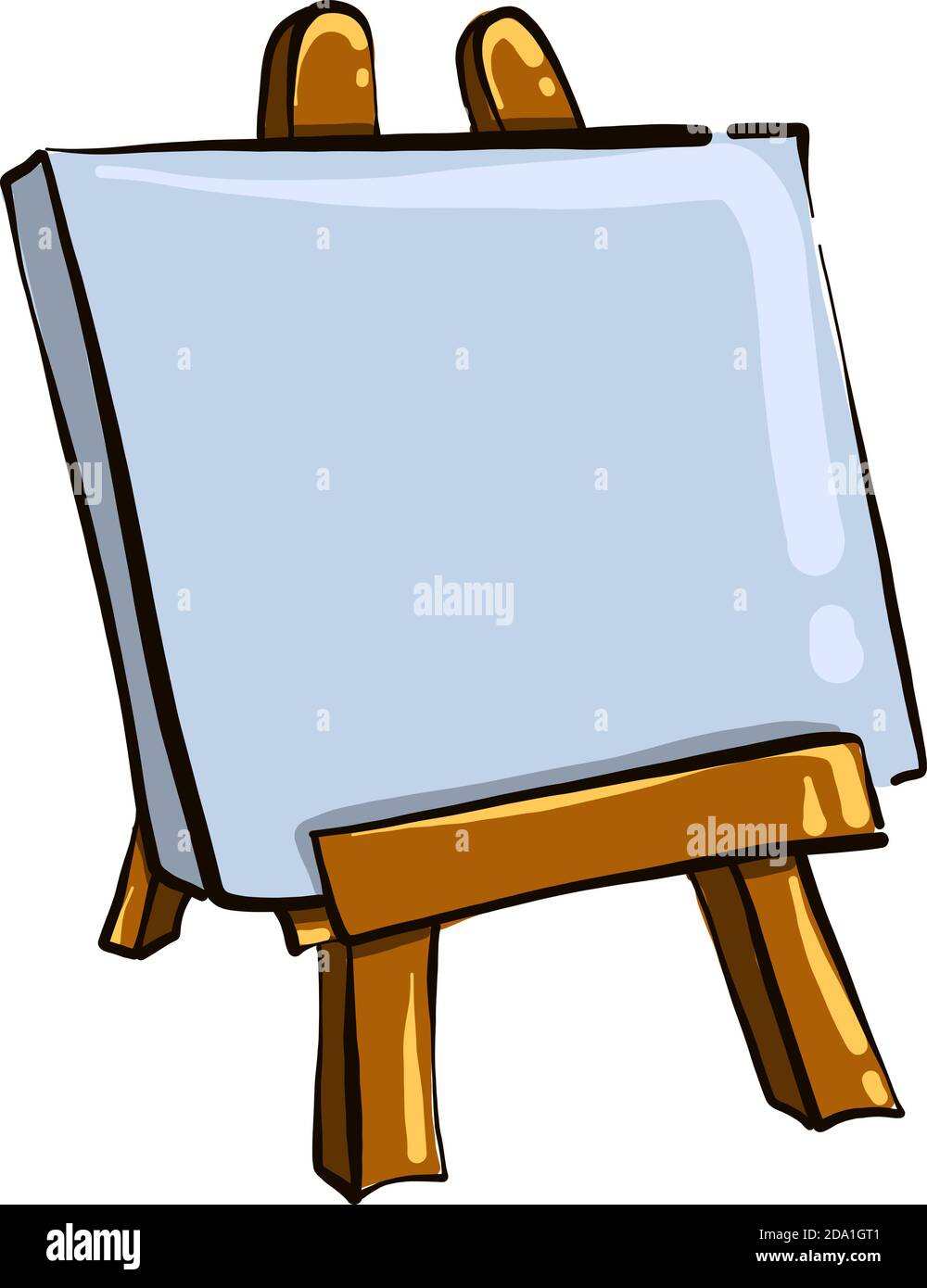 Blank easel ,illustration,vector on white background Stock Vector Image ...