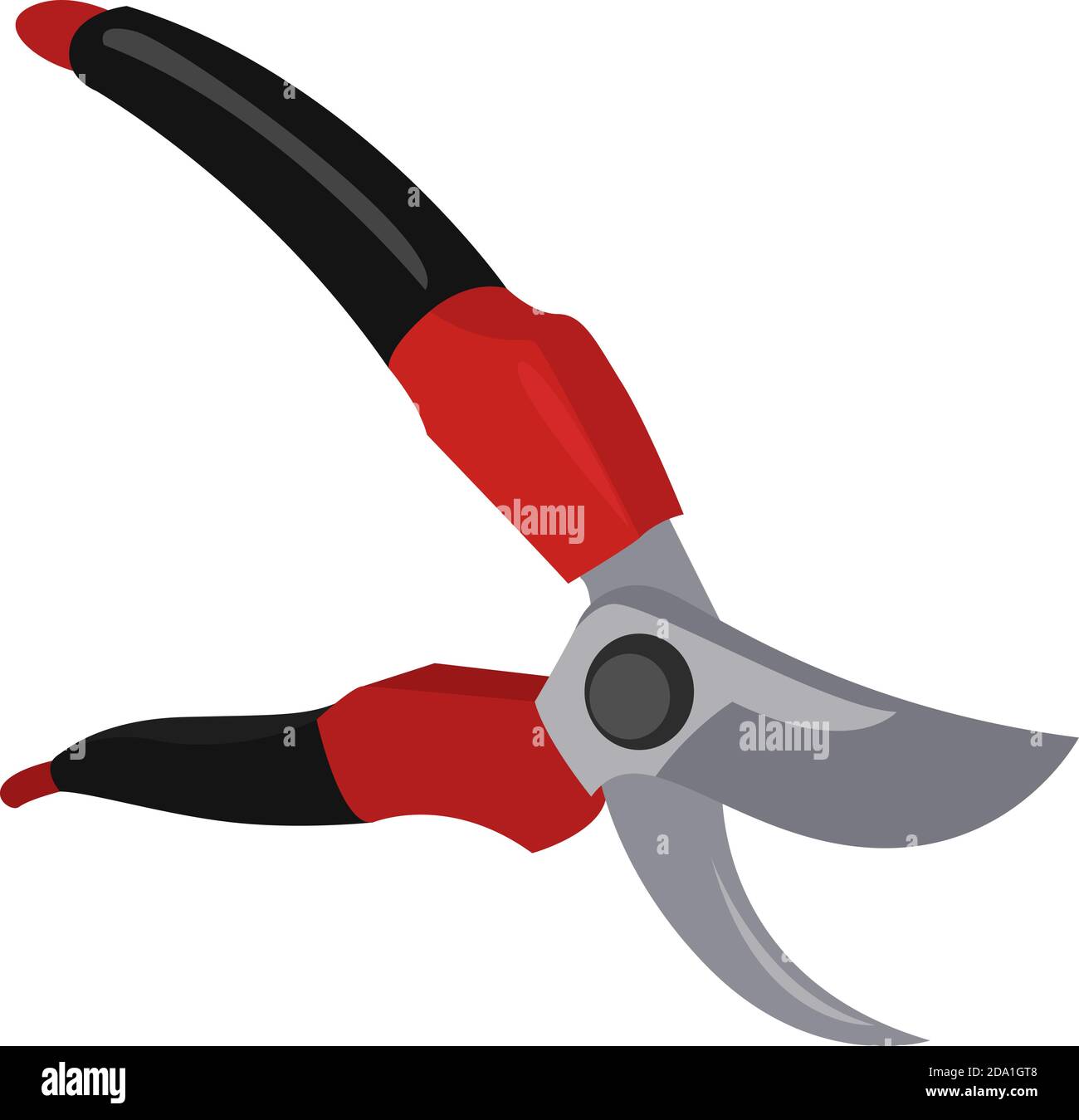 Gardening scissors ,illustration,vector on white background Stock ...