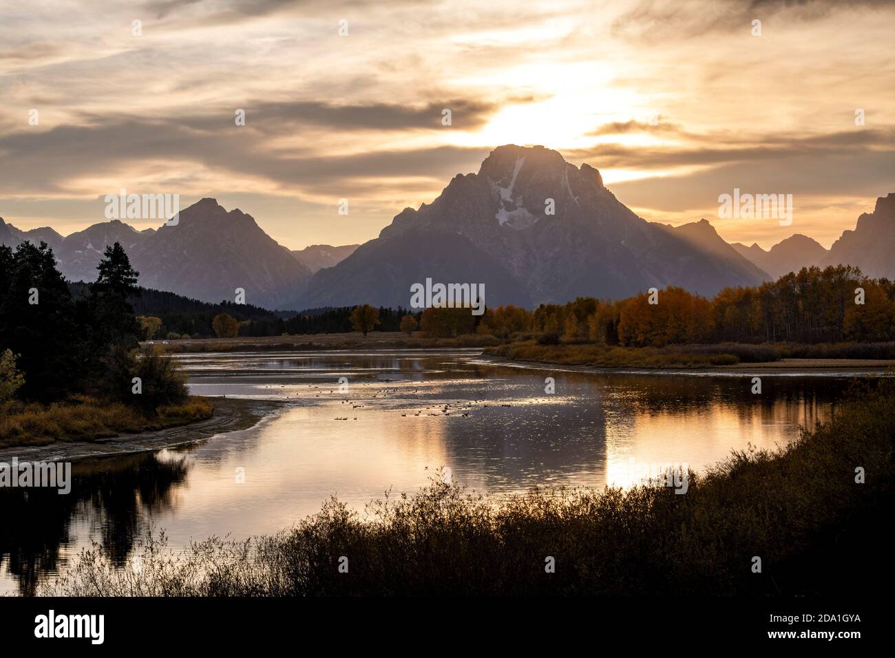 Oxbow bend photo hi-res stock photography and images - Alamy