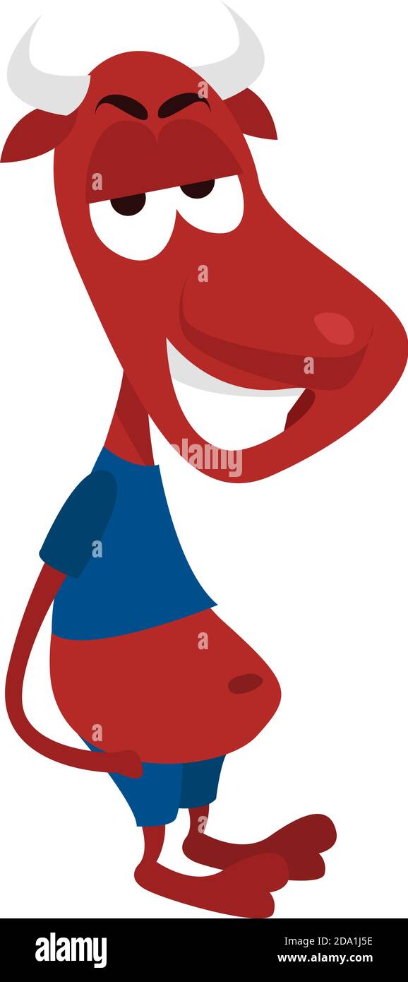 Evil devil ,illustration,vector on white background Stock Vector Image ...