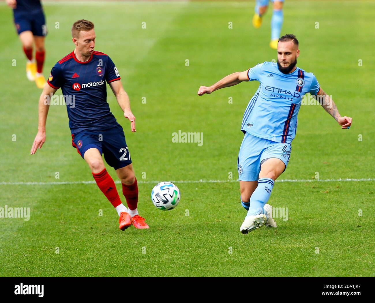 New york city fc defender maxime chanot 4 hi-res stock photography and ...