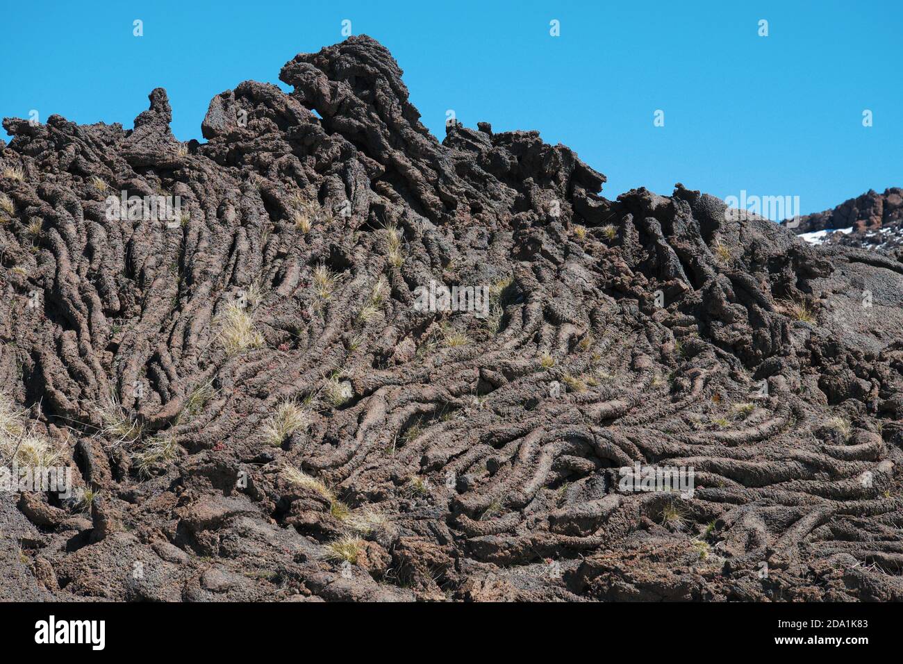 Cooled pahoehoe lava flow hi-res stock photography and images - Alamy
