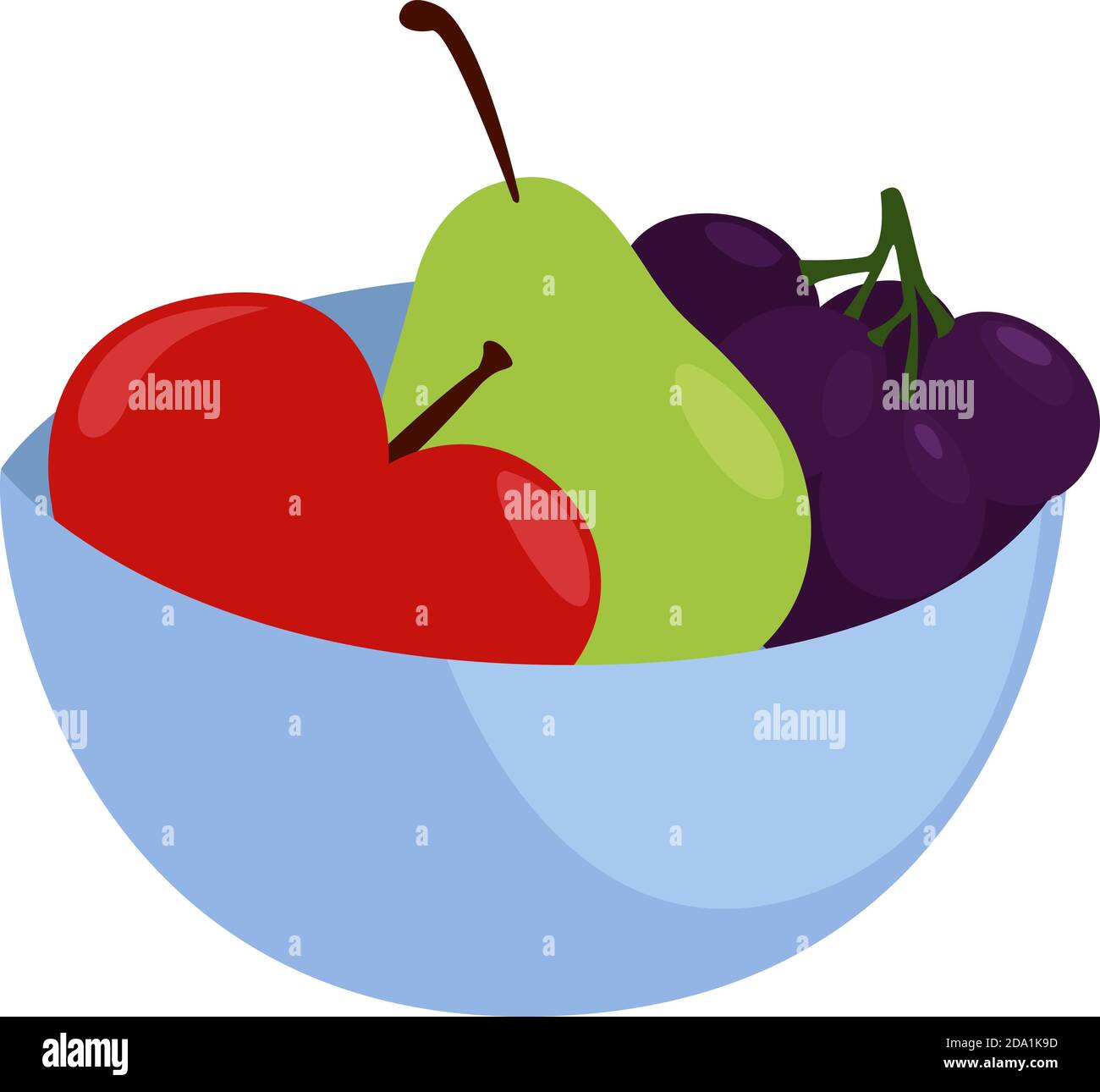 Mix tropical fruits on Stock Vector Images - Alamy