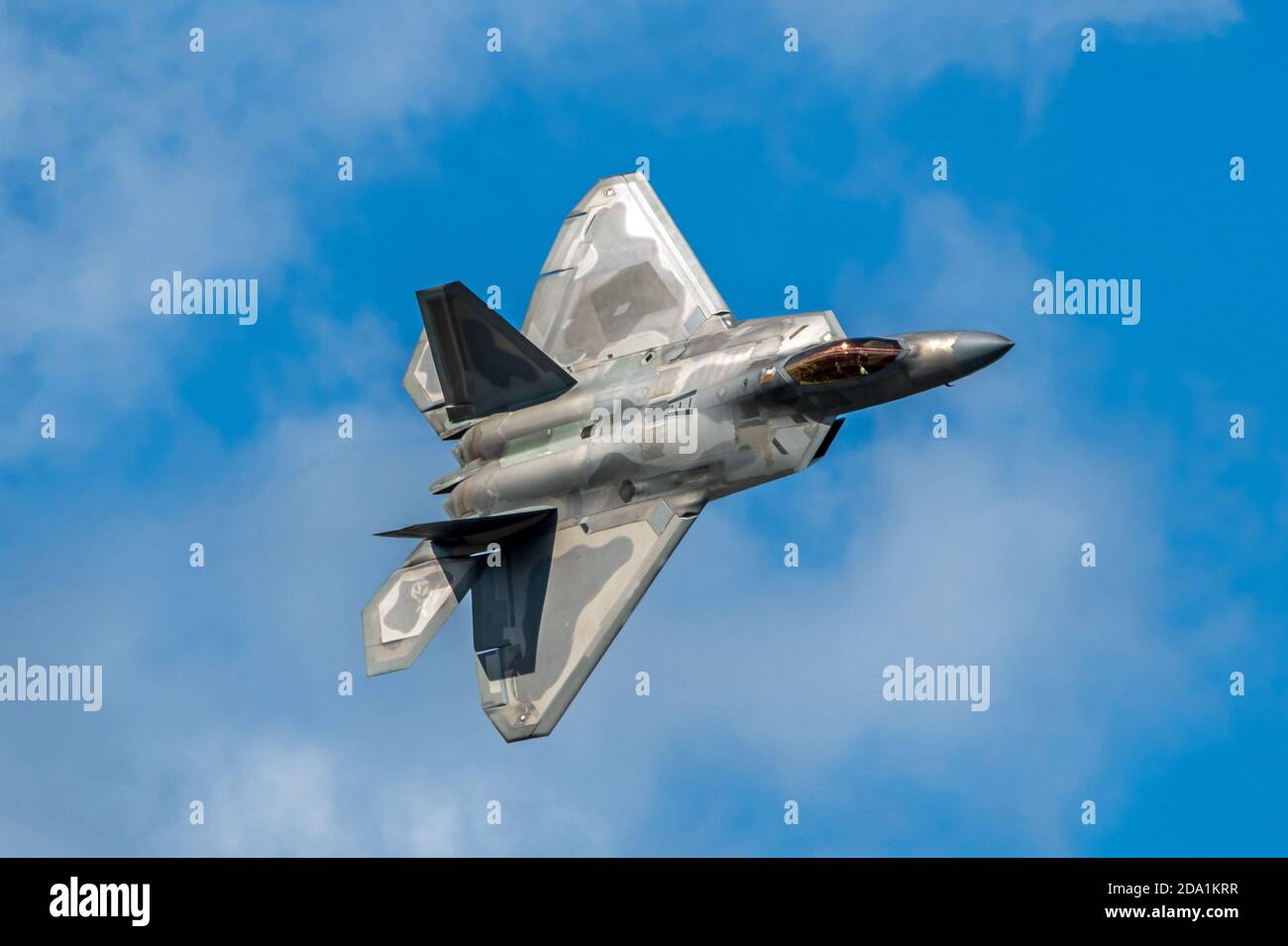 Sanford, Florida – October 31, 2020: F-22 Raptor performance by the F ...