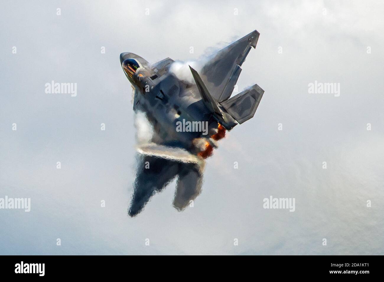 Sanford, Florida – October 31, 2020: F-22 Raptor performance by the F ...