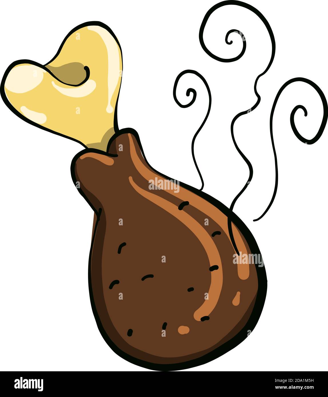 Hot pizza sandwich on Stock Vector Images - Alamy