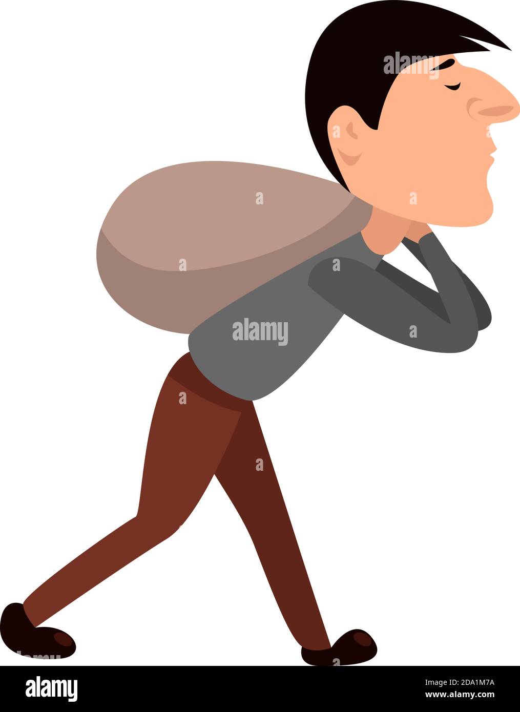 Work hard design vector Cut Out Stock Images & Pictures - Alamy