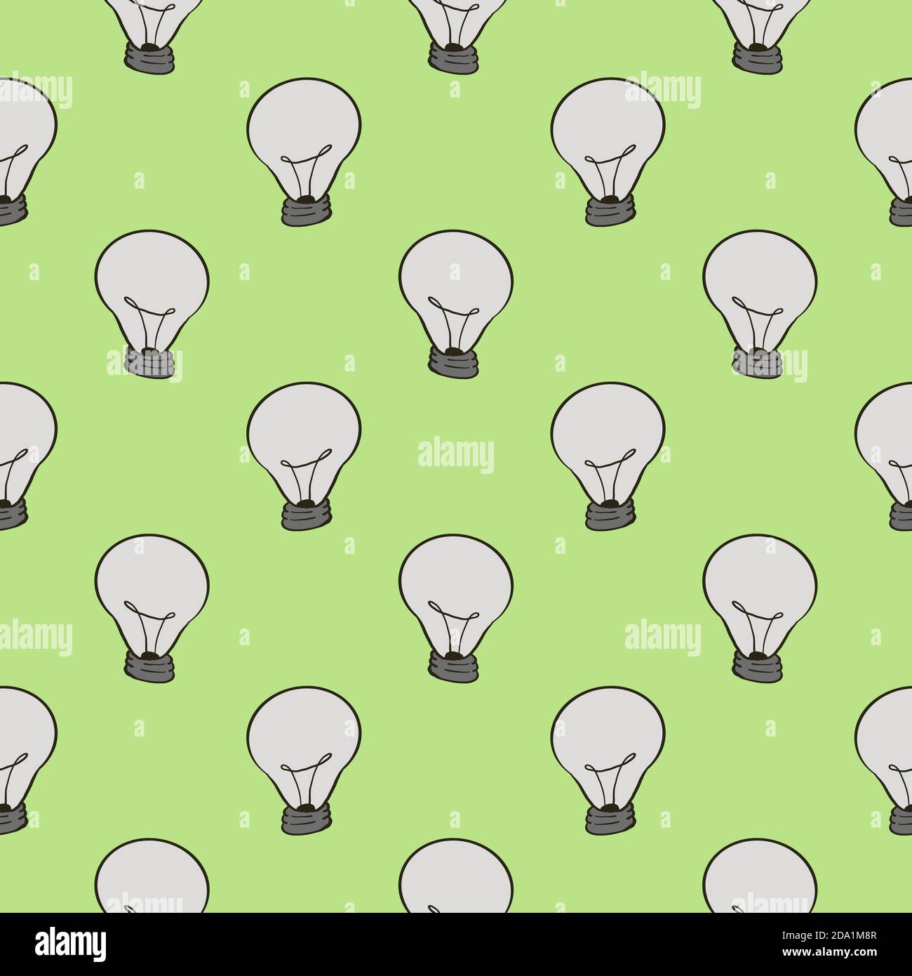 Seamless light bulb pattern hi-res stock photography and images - Alamy