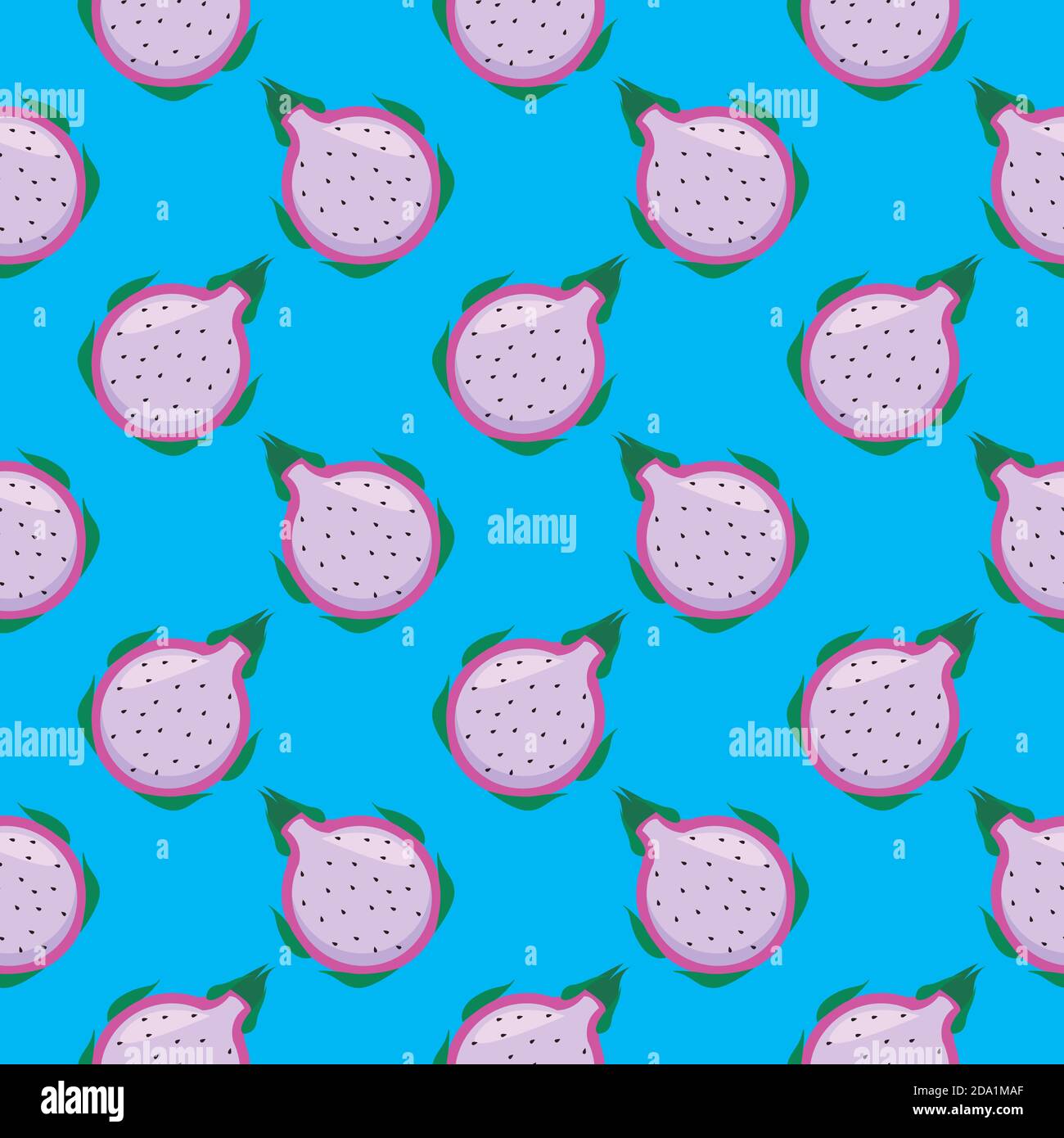 Seamless background dragon fruit Stock Vector Images - Alamy