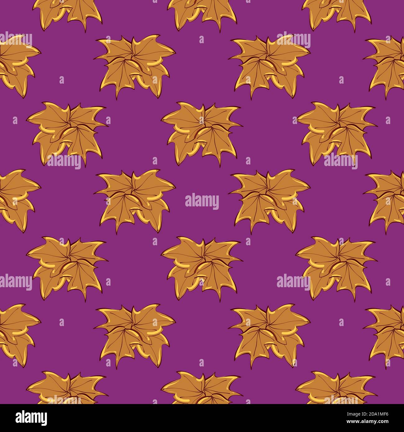 Fall leaves white background Stock Vector Images - Alamy