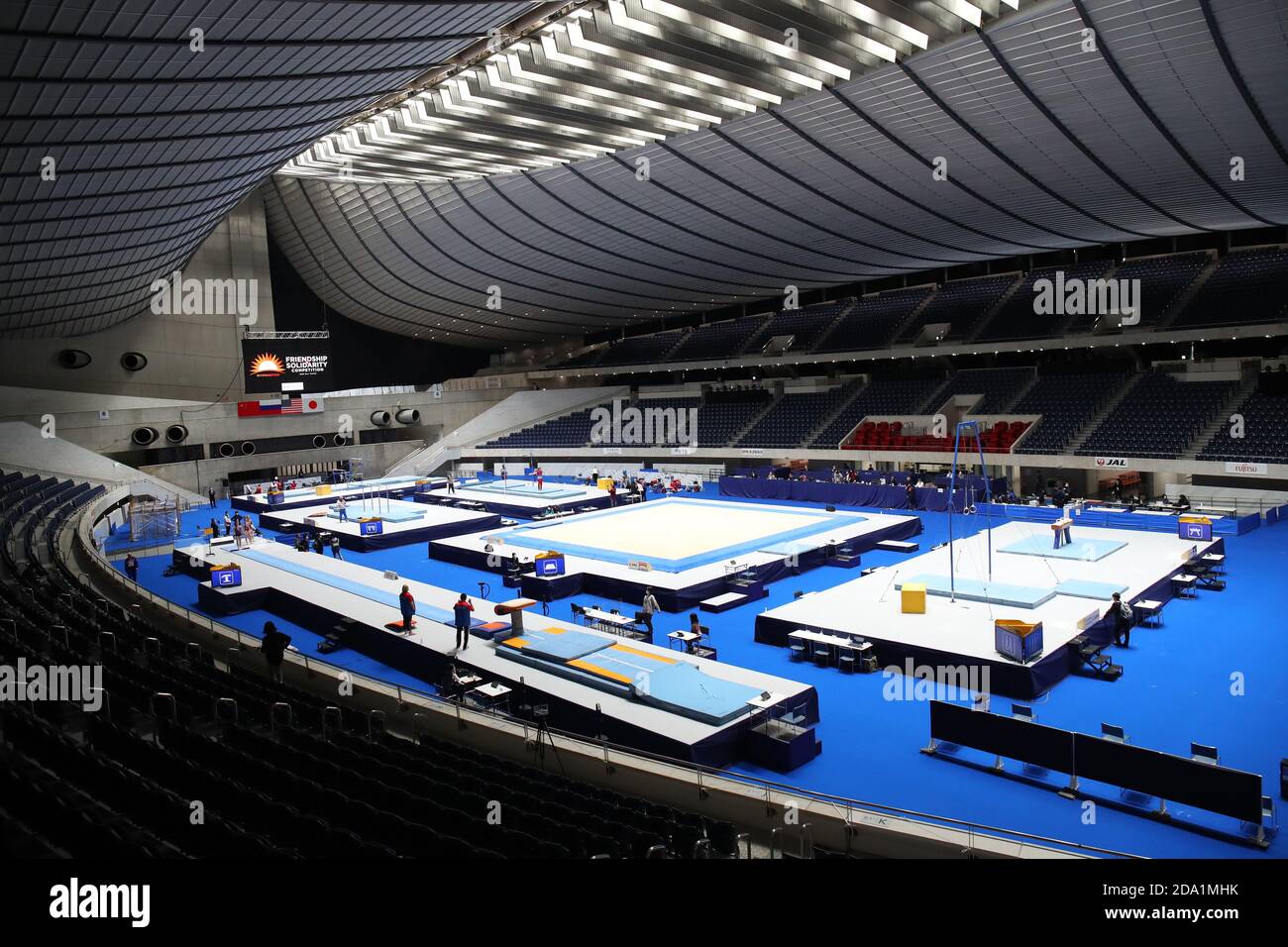 Yoyogi gymnasium gymnastics hi-res stock photography and images - Alamy