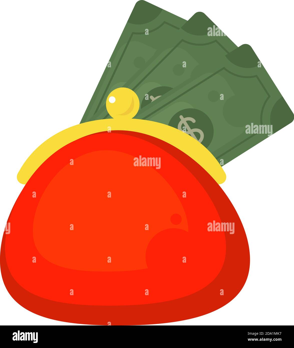 Cash money on black Stock Vector Images - Alamy