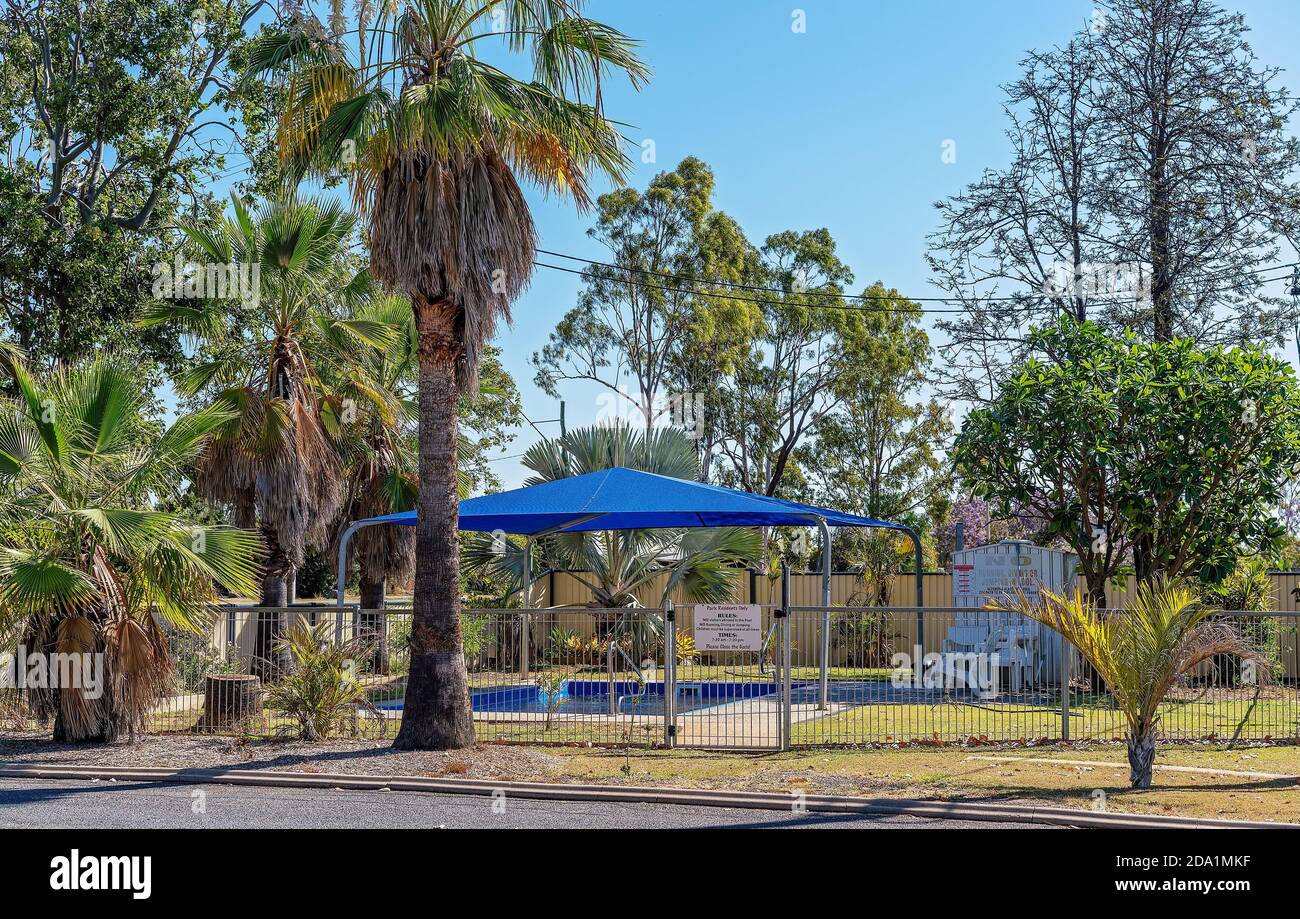 Capella, Queensland, Australia - October 2019: Capella Van Park ...