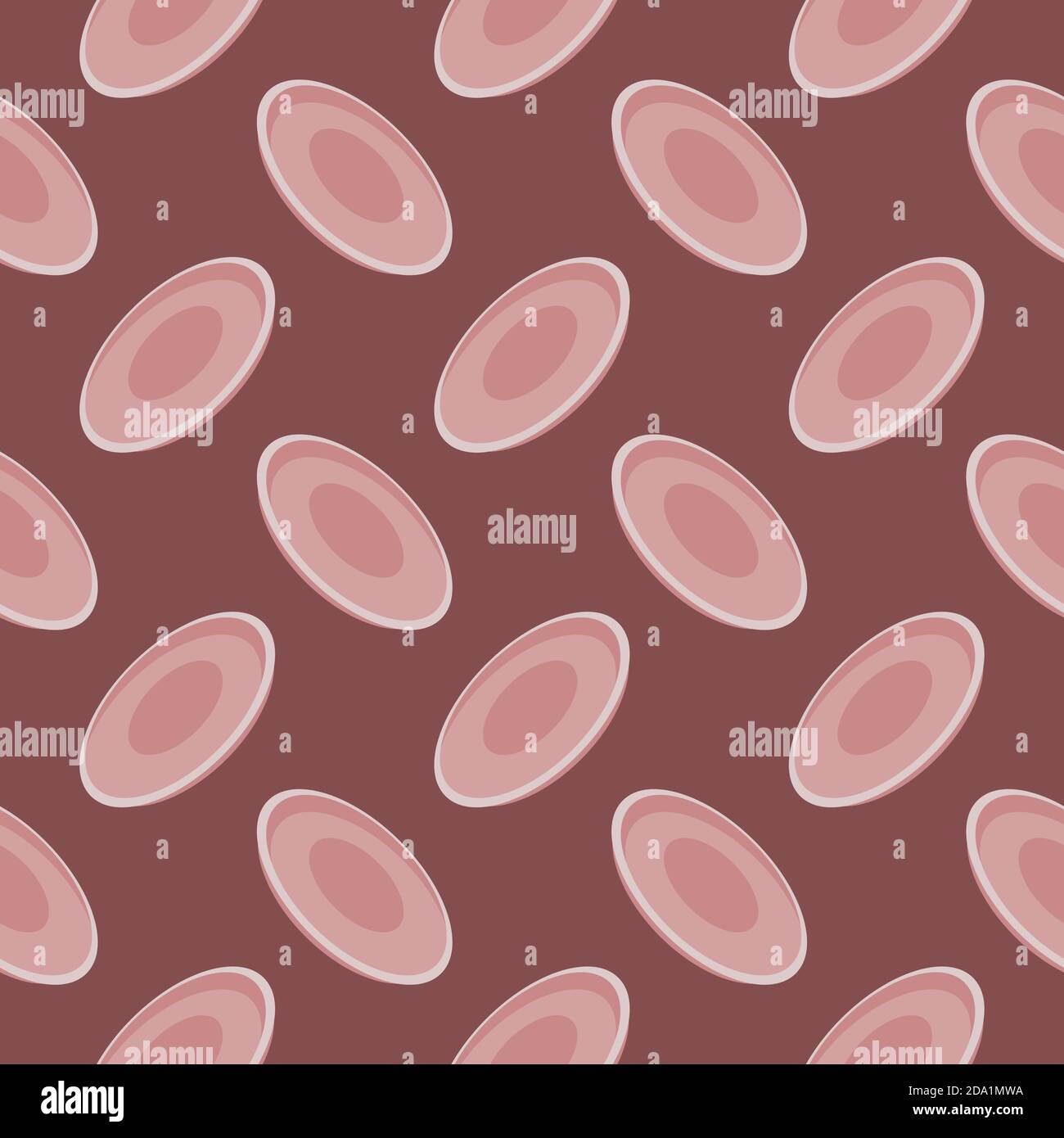 Plastic plates , seamless pattern on a red background Stock Vector ...