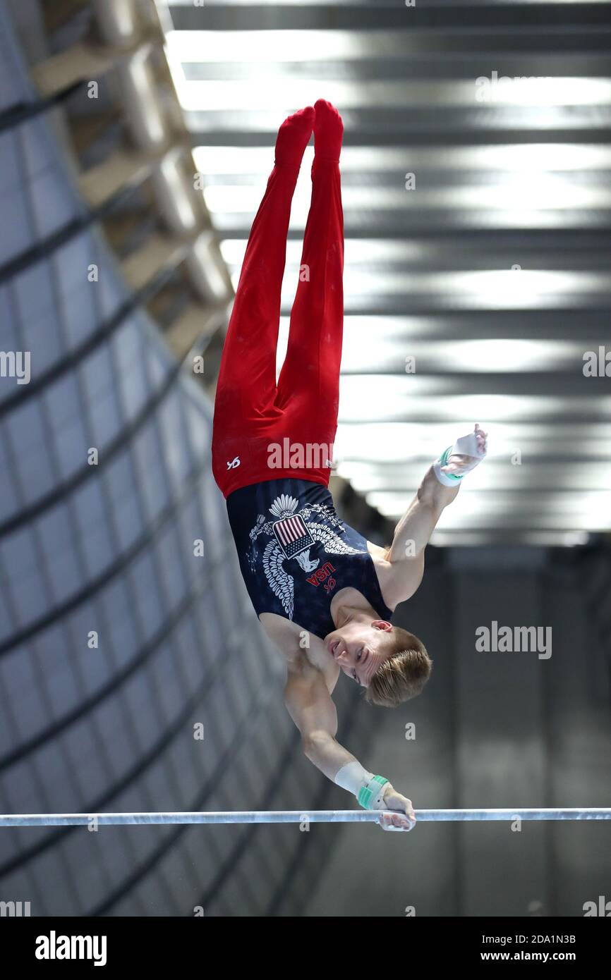 st Yoyogi Gymnasium, Tokyo, Japan. 8th Nov, 2020. Shane Wiskus (Team ...