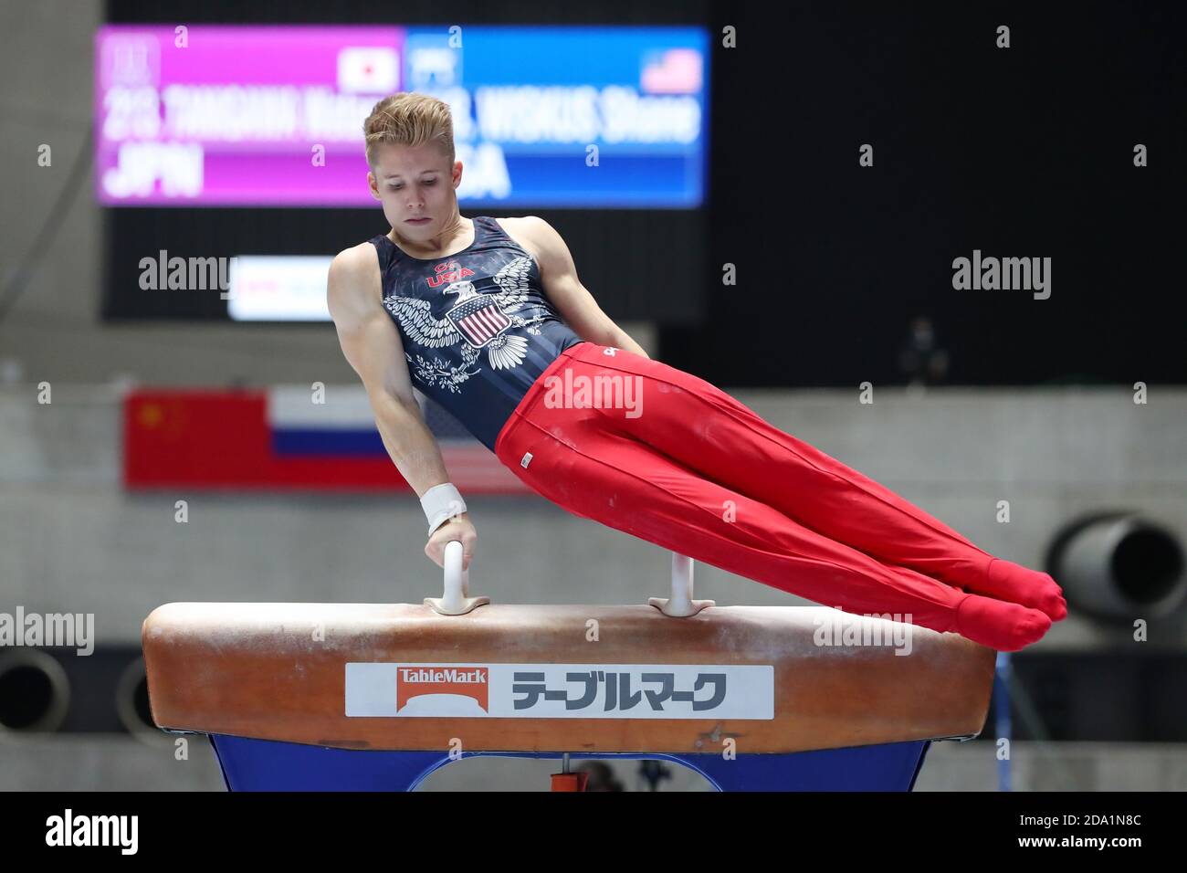 st Yoyogi Gymnasium, Tokyo, Japan. 8th Nov, 2020. Shane Wiskus (Team ...