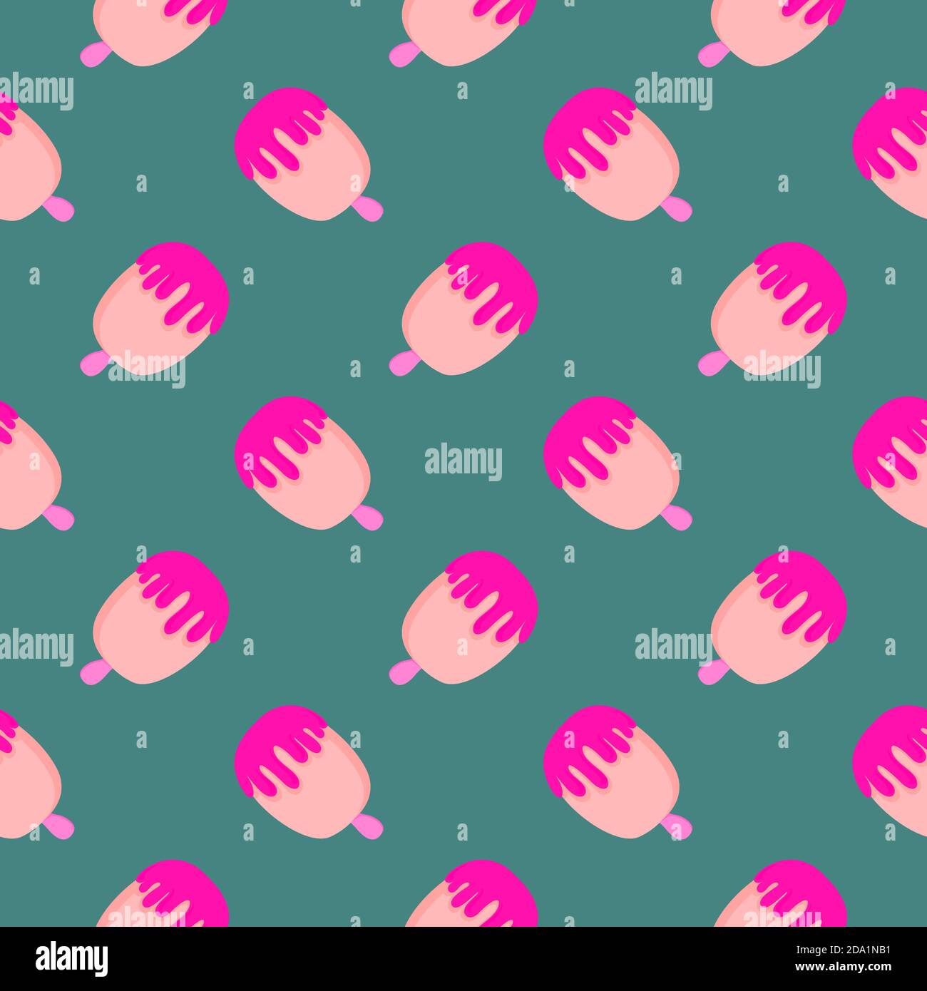 Ice cream cartoon seamless Stock Vector Images - Alamy