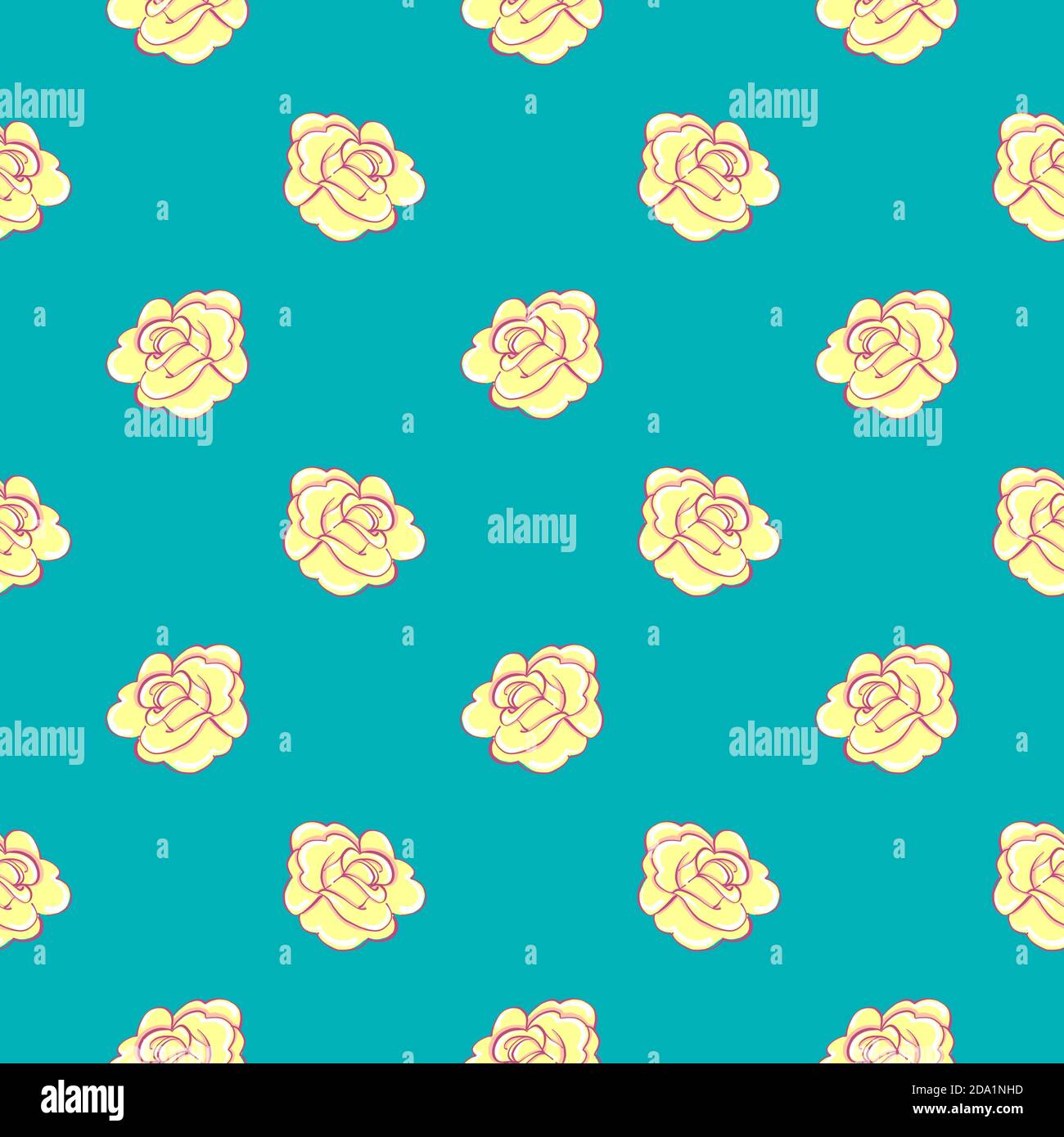 Red rose on nice Stock Vector Images - Alamy