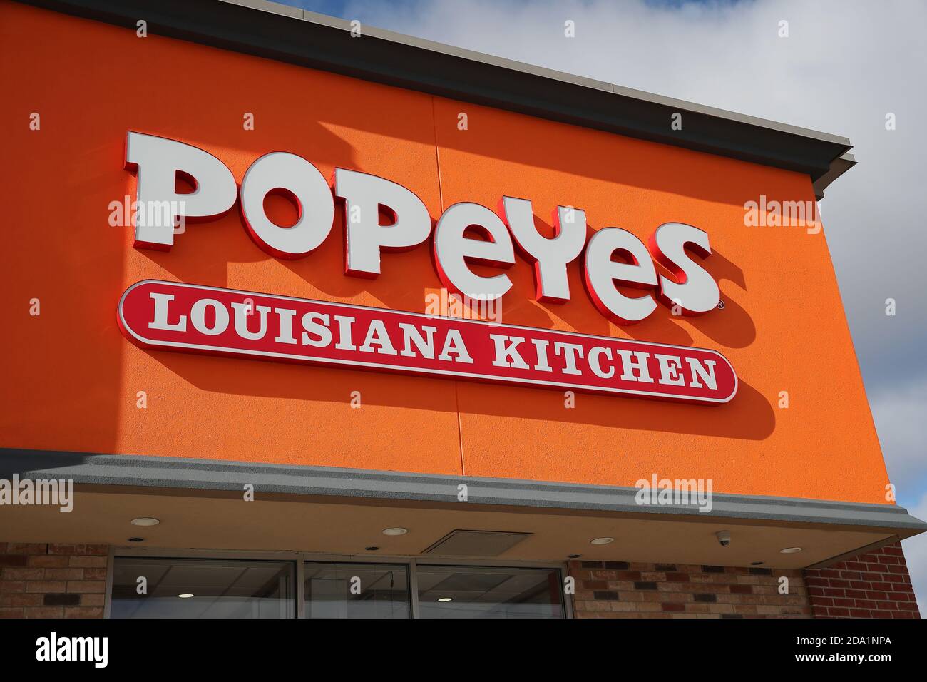 Popeye logo logo hi-res stock photography and images - Alamy