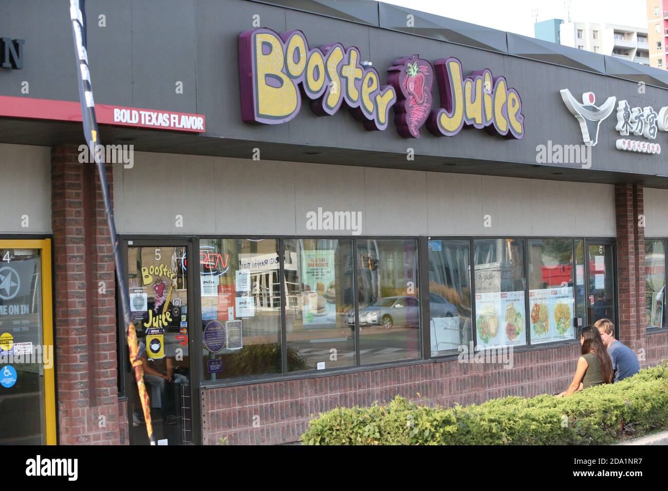 Booster juice hi-res stock photography and images - Alamy