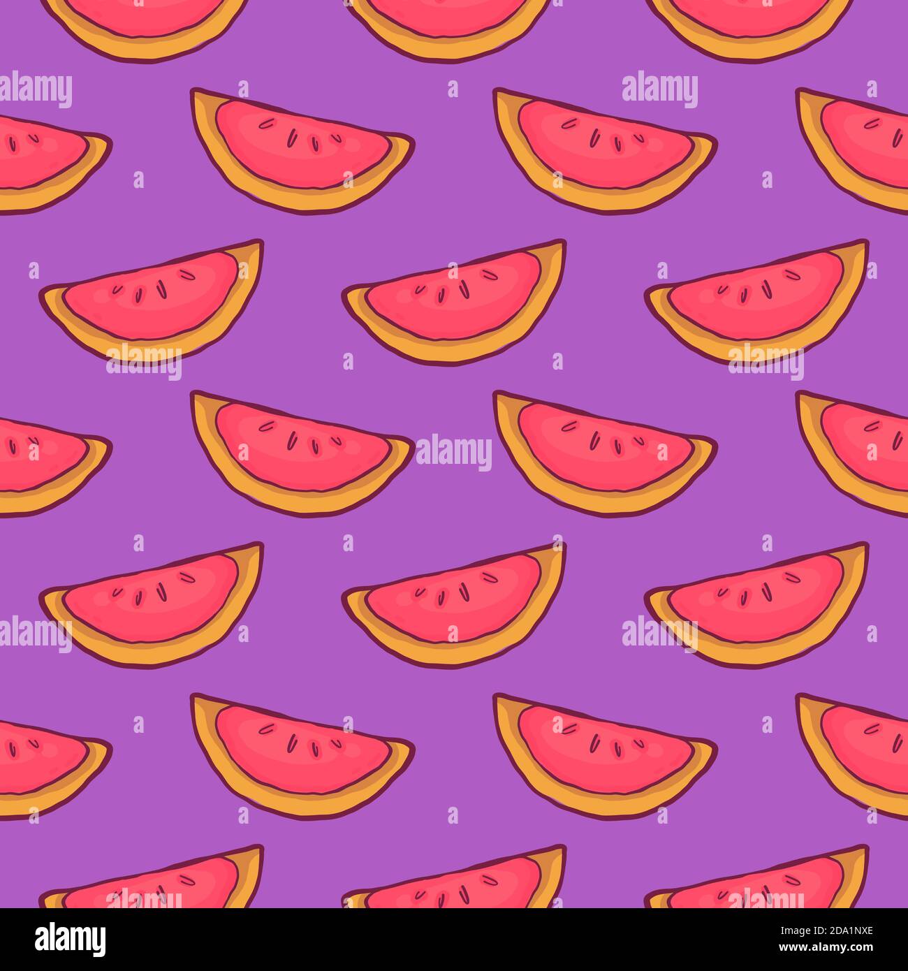 Pomelo slices Stock Vector Images - Alamy