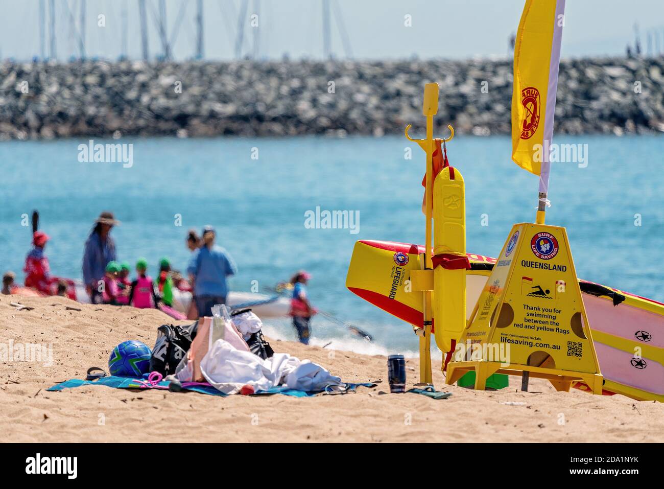 Mackay, Queensland, Australia - October 2019: Surf Life Saving ...