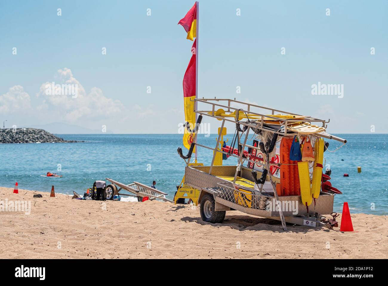 Lifeguard Beach Rescue Equipment High Resolution Stock Photography and ...