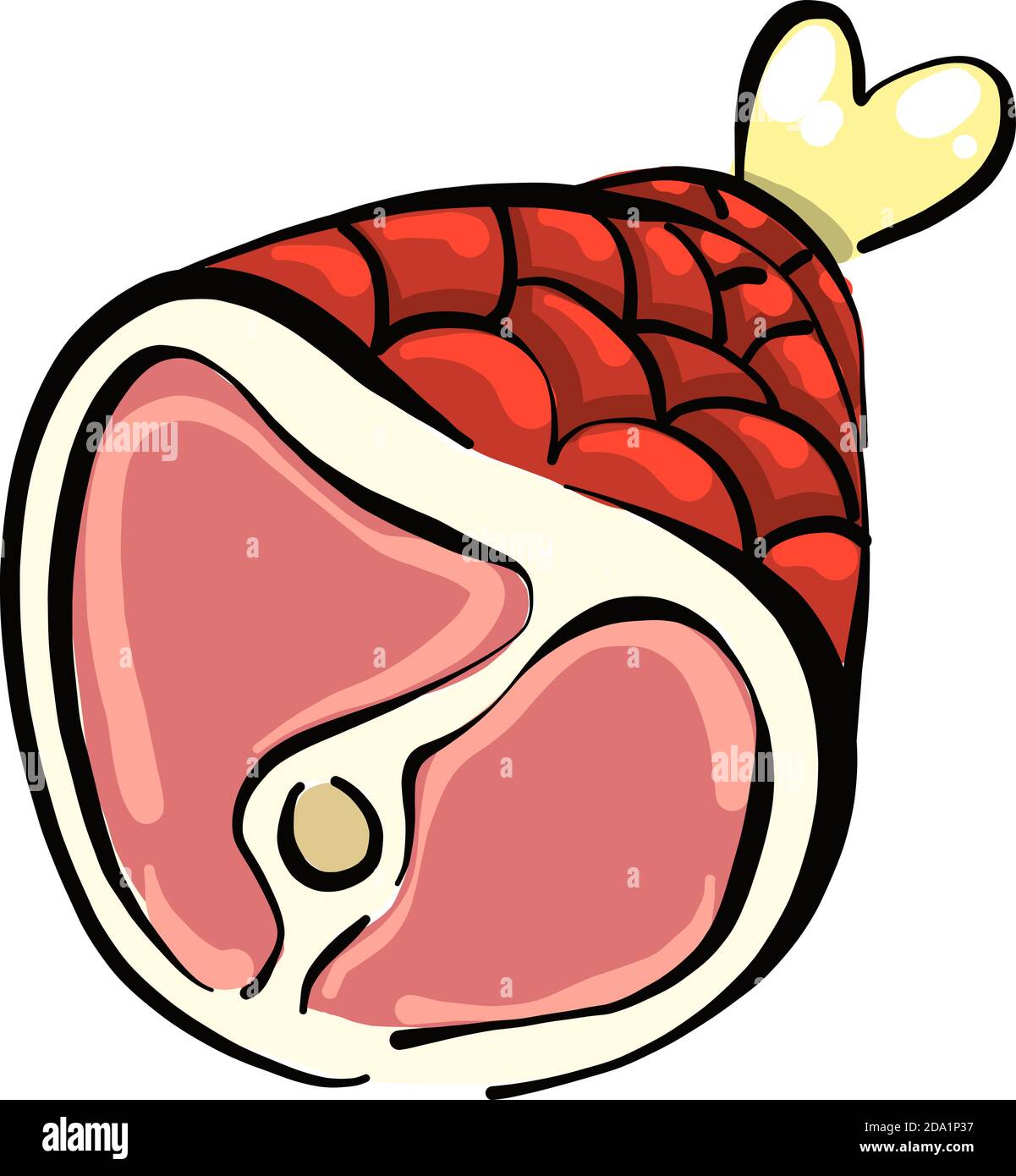 Food banner smoked beef Stock Vector Images - Alamy