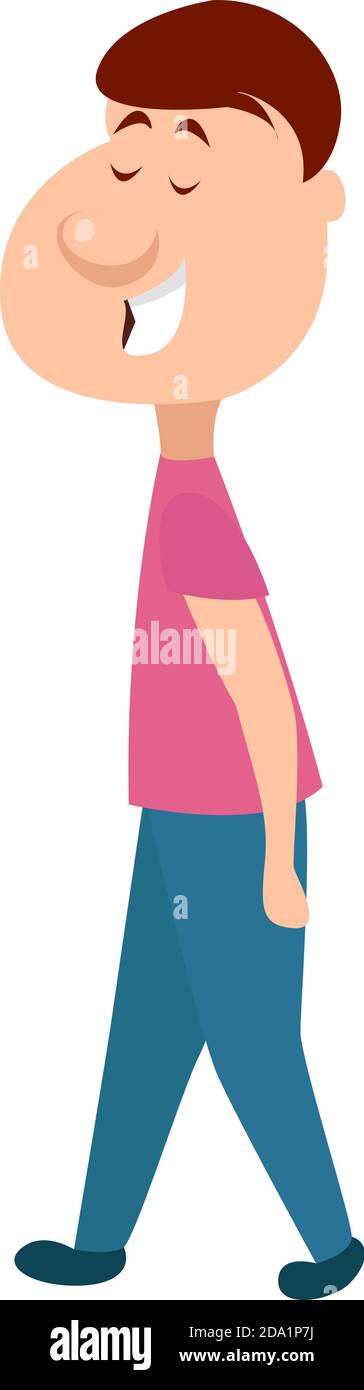Boy in pink Cut Out Stock Images & Pictures - Alamy