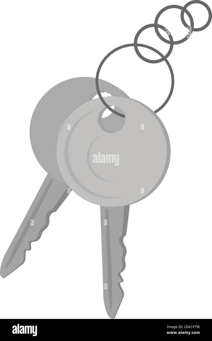 Pair of keys Stock Vector Images - Alamy