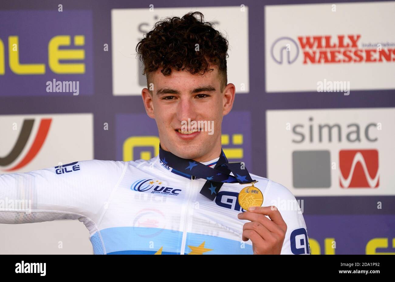 Ryan Kamp (NED) winner during Men under 23 UEC Cyclo-Cross European ...