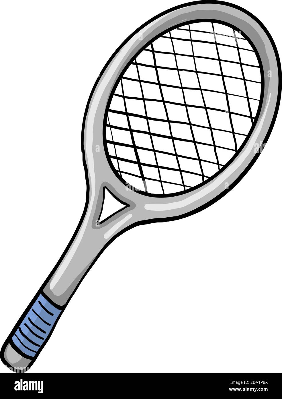 Tennis racket , illustration, vector on white background Stock Vector ...