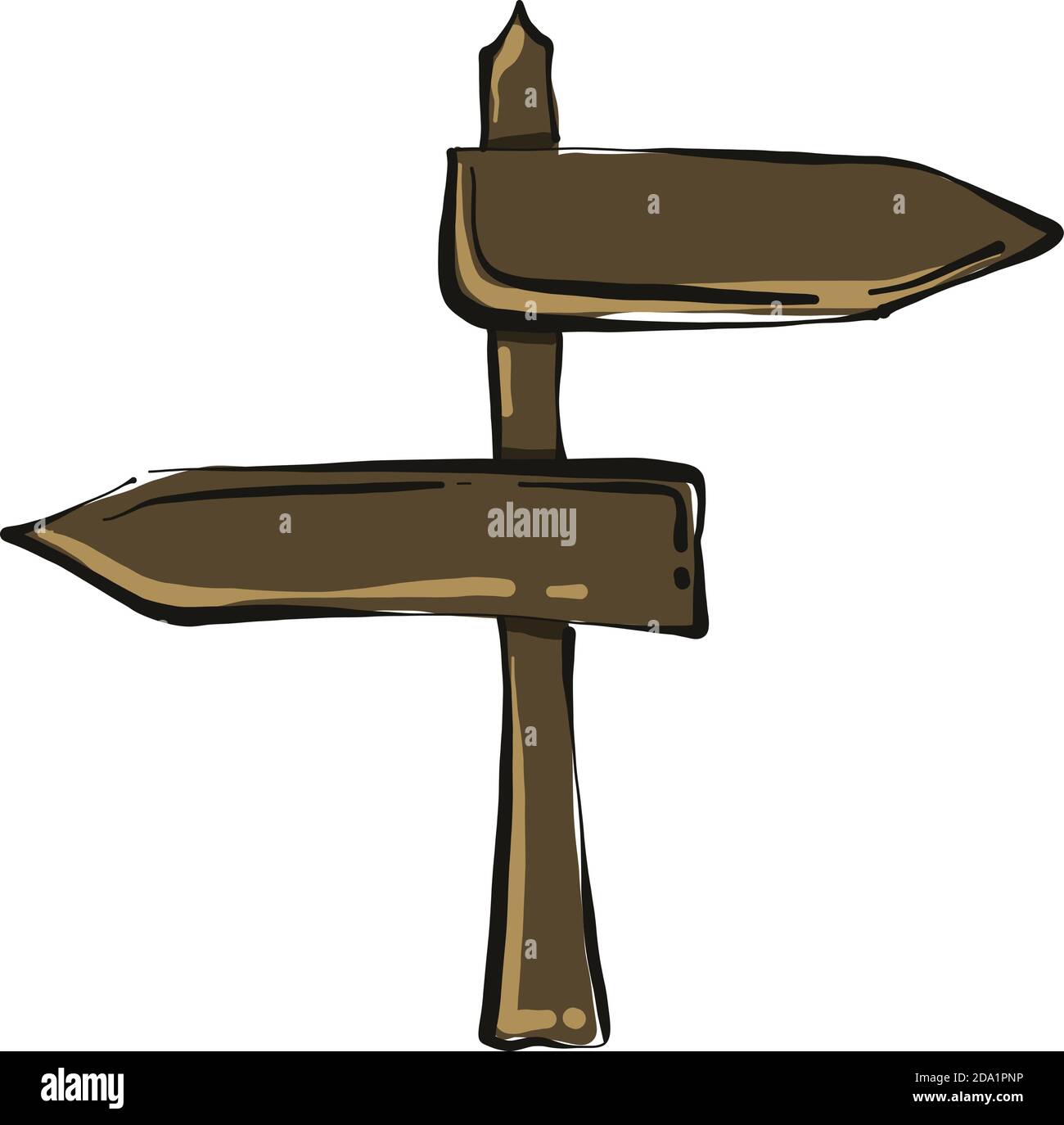 Road sign , illustration, vector on white background Stock Vector Image ...