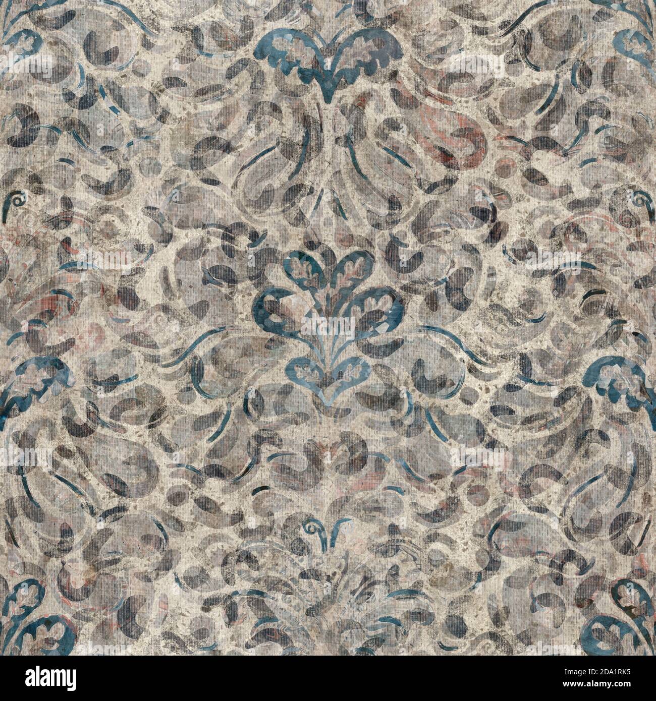 Damask seamless texture fine hi-res stock photography and images - Alamy