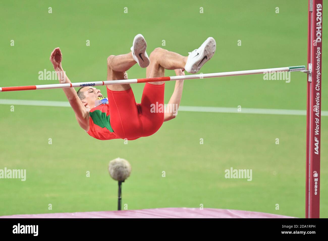 Maksim Nedasekau (Belarus). High Jump Final. IAAF World Athletics ...
