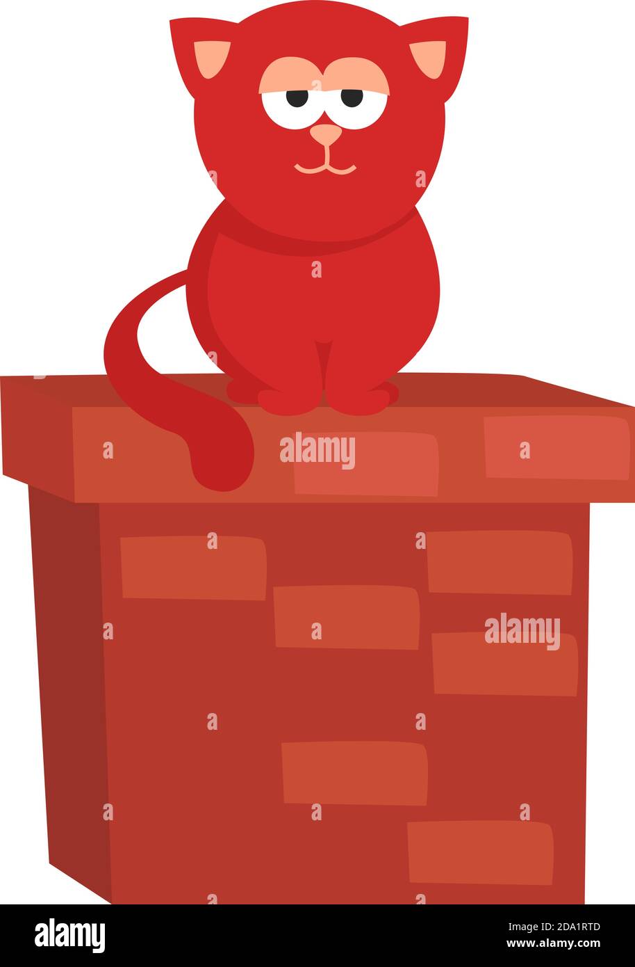 Cat on street white Cut Out Stock Images & Pictures - Alamy