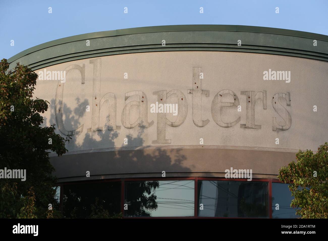 Remembrance of Chapters that closed Sign Waterloo Ontario Canada Luke ...