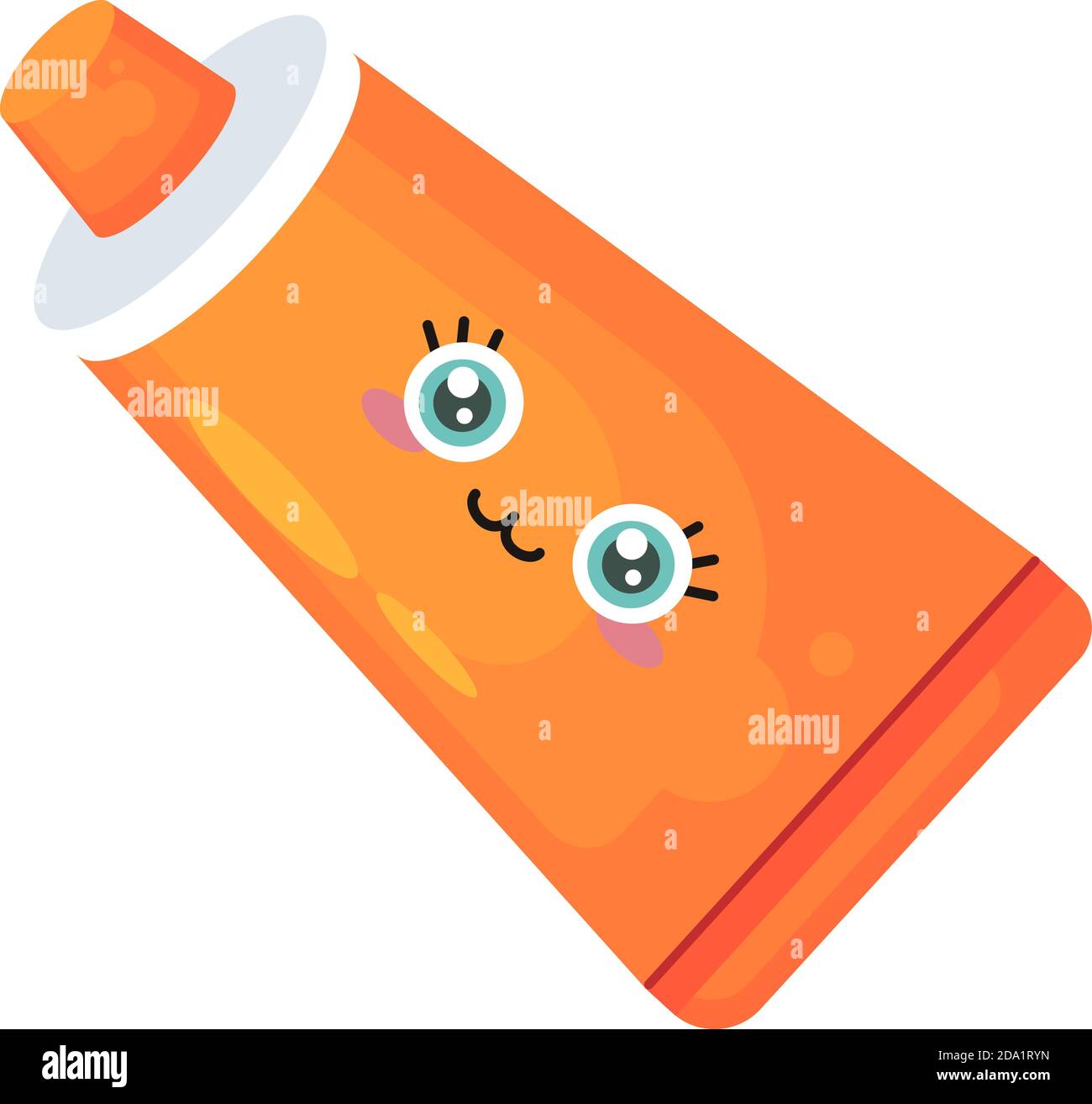 Toothbrush on green background Stock Vector Images - Alamy