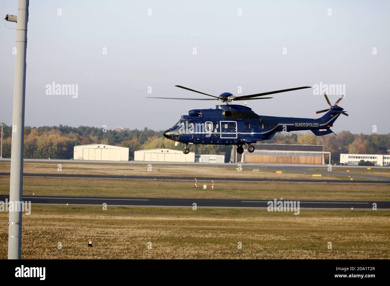Berlin, Germany. 08th Nov, 2020. Tegel:The photo shows a formation ...