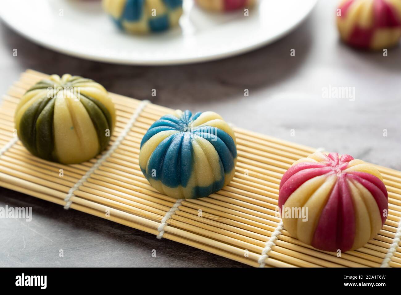 Japanese traditional confectionery cake wagashi Stock Photo - Alamy