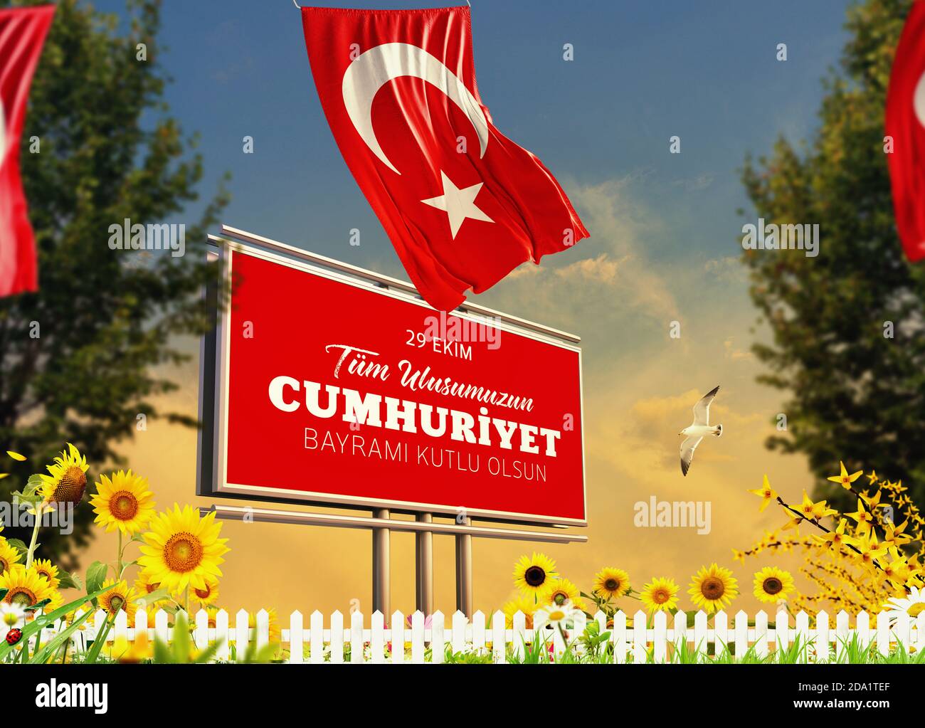 Turkish Flag, Turkey Stock Photo - Alamy