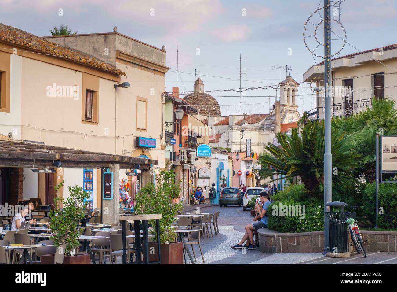 Pula town sardinia hi-res stock photography and images - Alamy