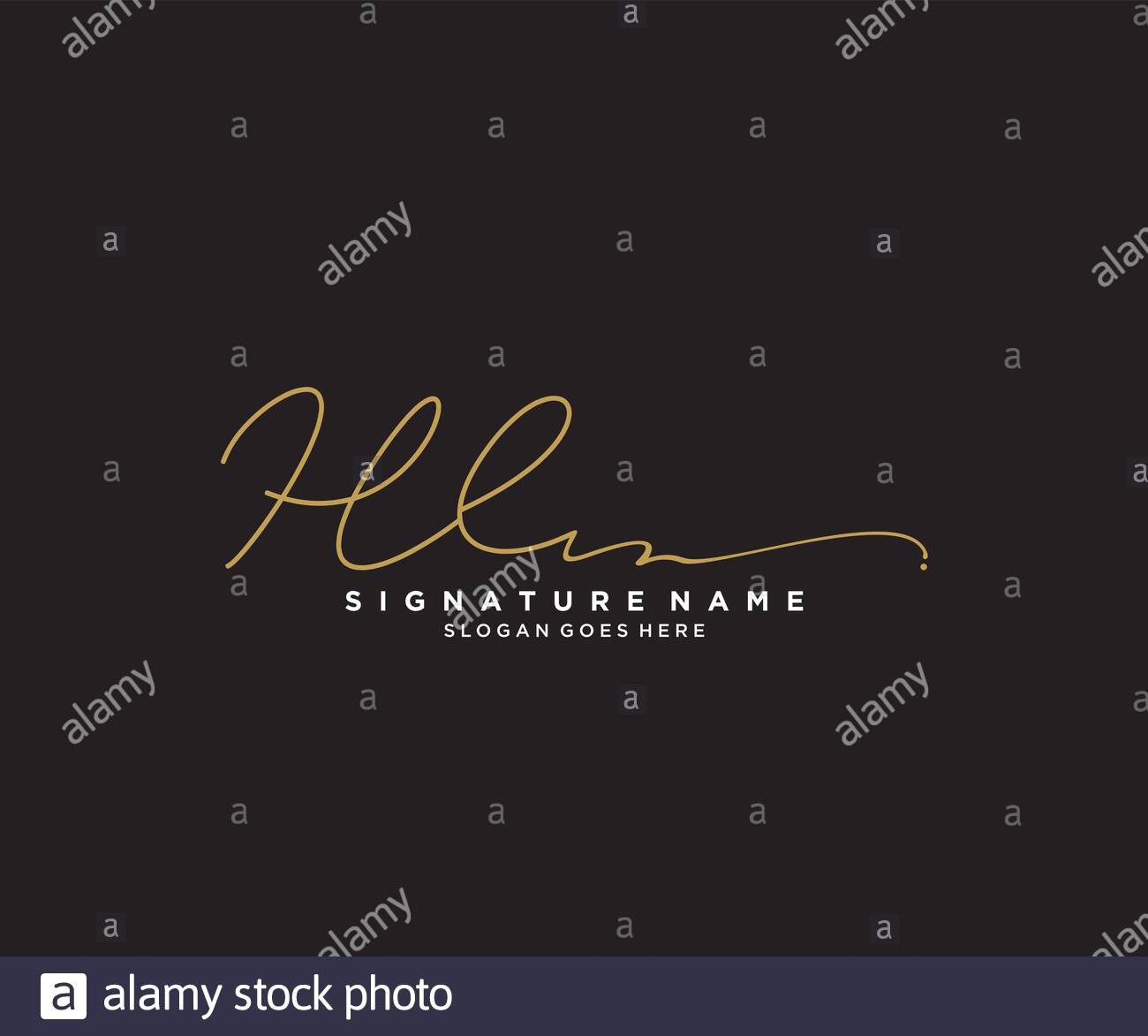 Letter Hl Logo High Resolution Stock Photography and Images - Alamy