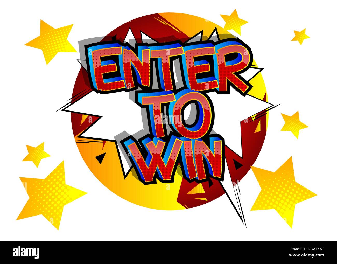 Pop art goal vector comic illustration Cut Out Stock Images & Pictures ...