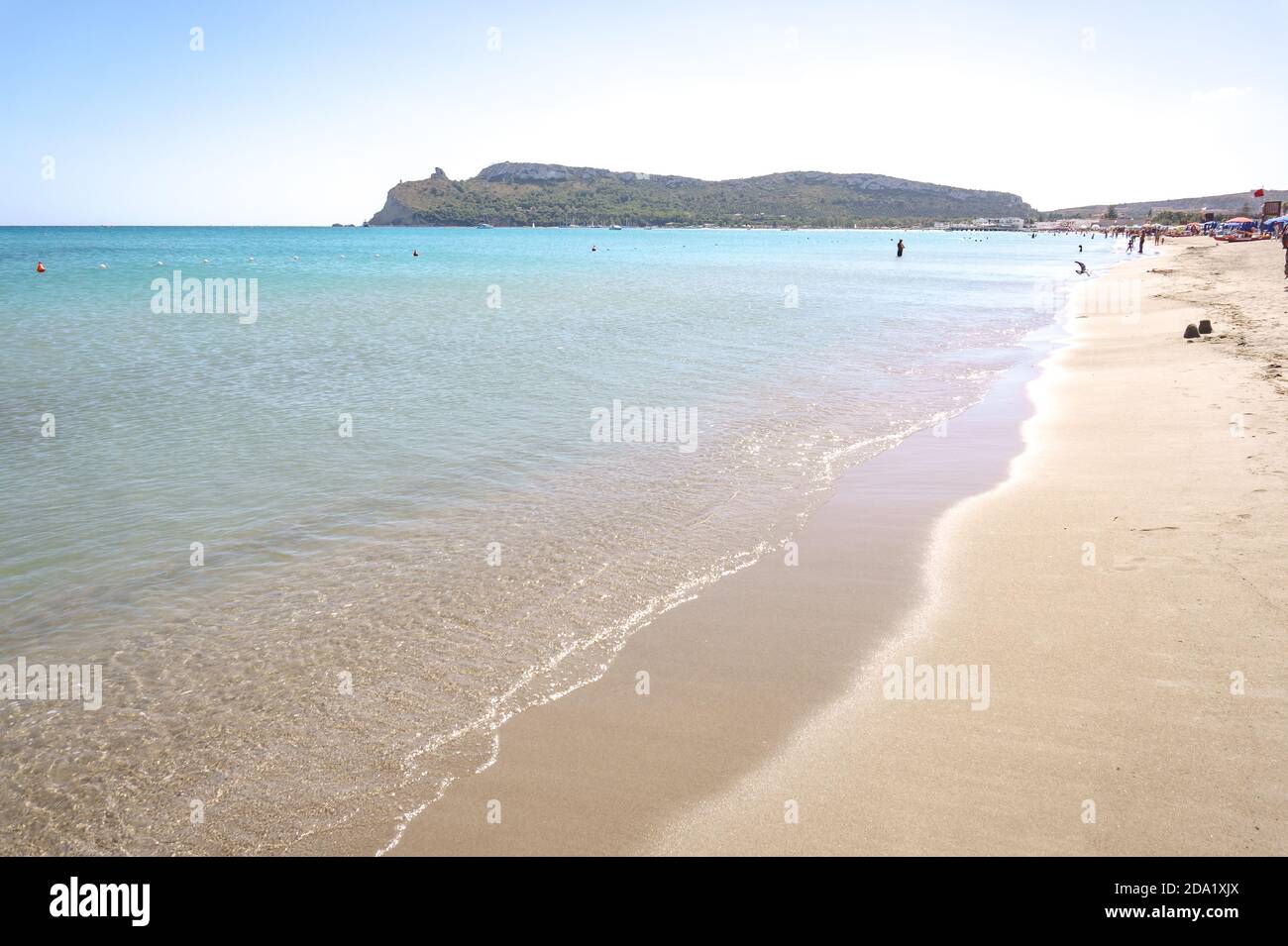 Poetto Beach, Cagliari, South Sardinia, Italy Stock Photo - Alamy