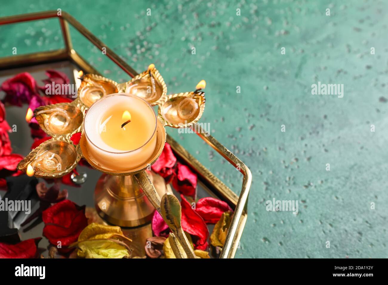 Hinduism puja tray hindu hi-res stock photography and images - Alamy