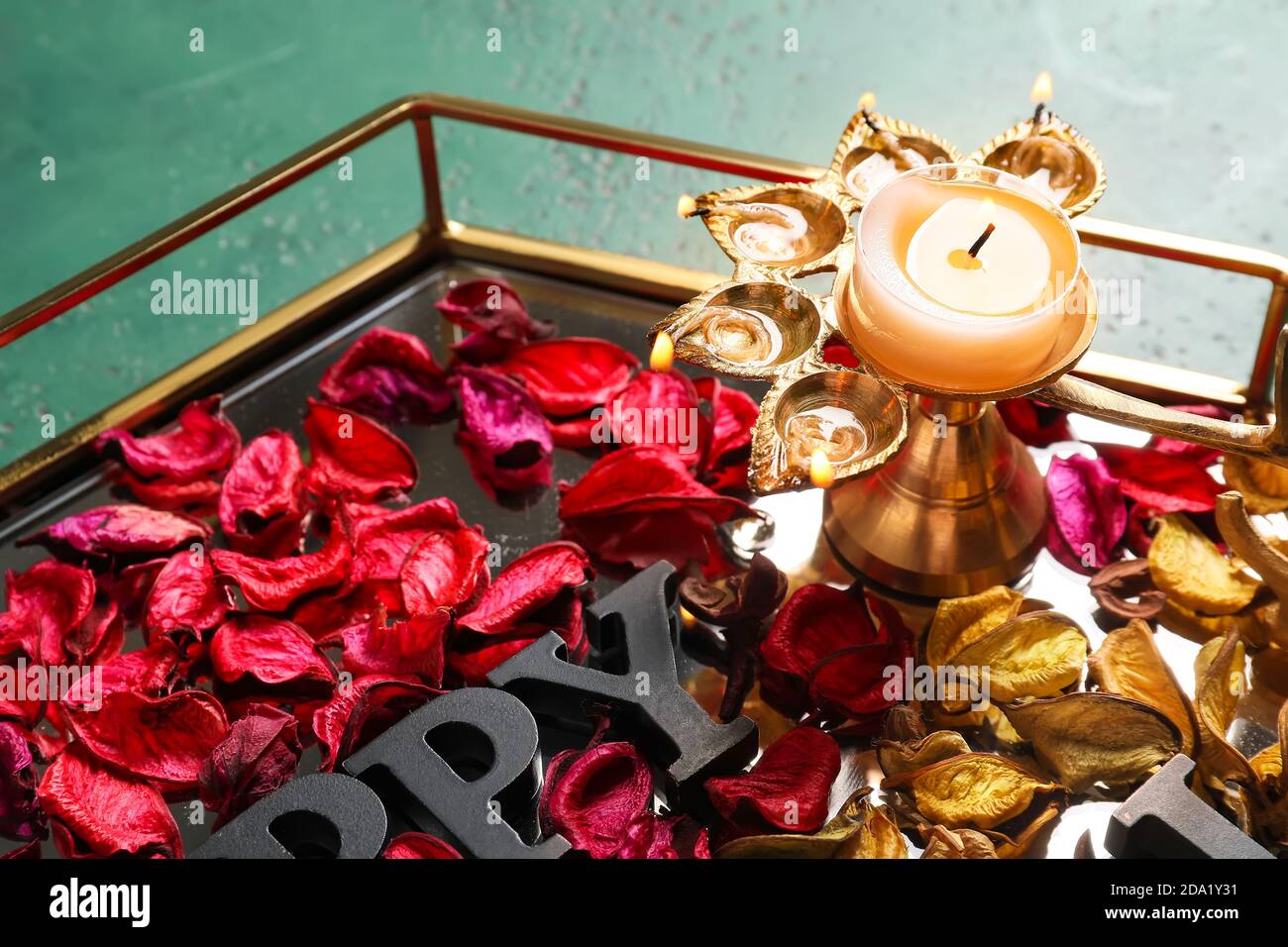 Hinduism puja tray hindu hi-res stock photography and images - Alamy