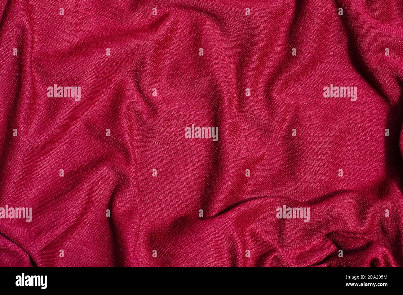 Texture red cotton fabric hi-res stock photography and images - Alamy