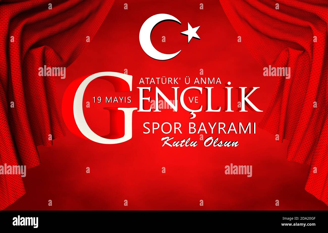 Turkey; Turkish Flag, Celebration and Turkish Flag Stock Photo - Alamy